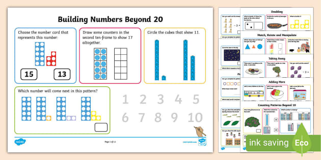 👉 EYFS Maths Activities - Summer Term Activity Mats