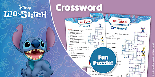 Lilo & Stitch: Crossword Puzzle