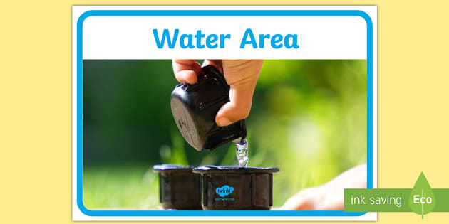 👉 Water Area Photo Sign (teacher made) - Twinkl