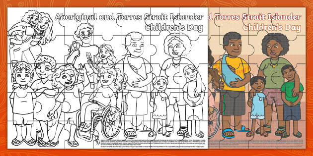 Aboriginal and Torres Strait Islander Children's Day Puzzle