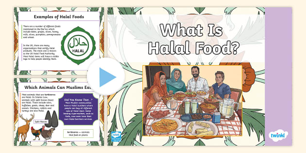 Halal Food Resource (teacher made) - Twinkl