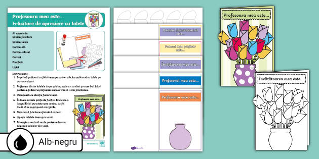 Profesorul creativ – Atelier de Mărțișoare: Un concurs pentru dascălii