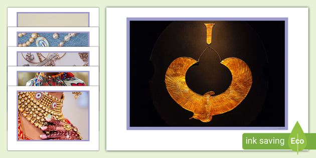 Jewellery Around the World Display Photos - Twinkl
