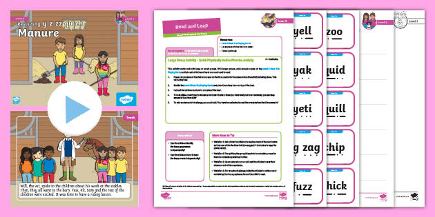 'y, z, zz, qu, ch' Lesson Pack - Level 3 Week 11 Lesson 2 'y, z, zz, qu, ch' Lesson Pack - Level 3 Week 11 Lesson 2