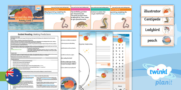 Year 4 'James and the Giant Peach': Guided Reading Session 1