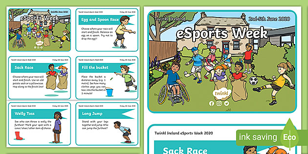 FREE! - Esports Week Friday Challenge Cards Junior School