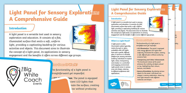 Big White Coach: Light Panel KS1 (teacher made) - Twinkl