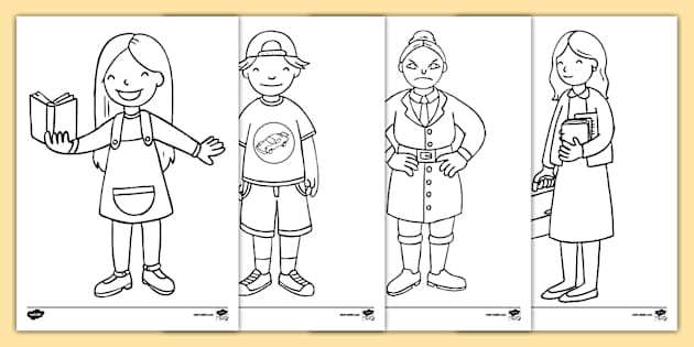 Fogli da colorare | Matilda (teacher made) - Twinkl