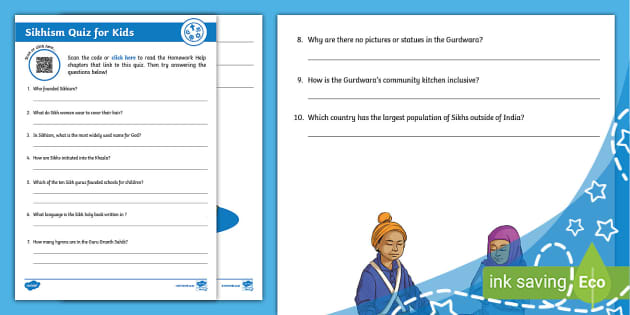 Sikhi Quiz for Kids (teacher made) - Twinkl