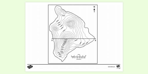 FREE! - Mauna Loa Colouring Sheet | Colouring Sheets