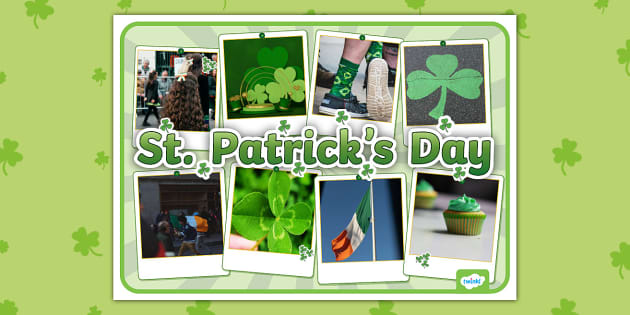 KS1 St. Patrick's Day Photo Display Poster (teacher made)