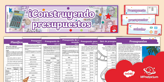 Presupuestos para niños-Twinkl educación financiera