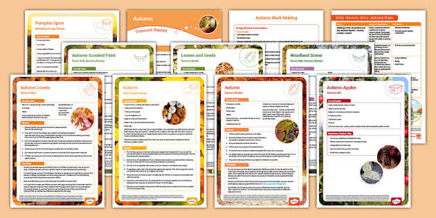 Autumn Sensory Activities | Sensory Play Pack for Young Kids