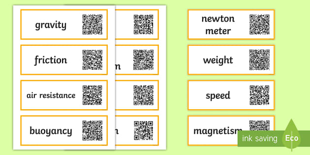 Forces Vocabulary Code Hunter (teacher made) - Twinkl