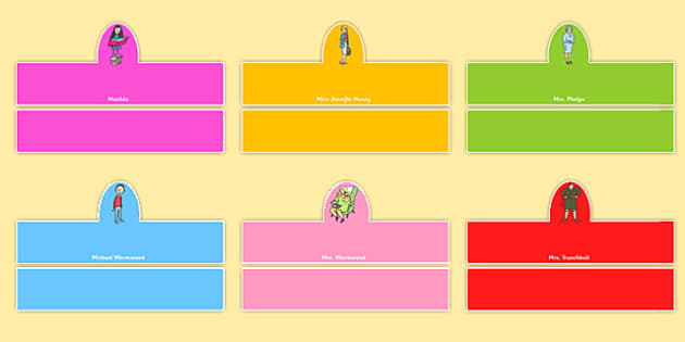Matilda Headbands | Matilda Role-Play Resources - Twinkl