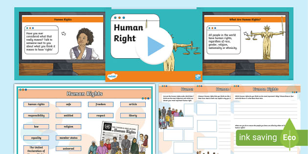 UKS2 Human Rights Teaching Pack (teacher made) - Twinkl