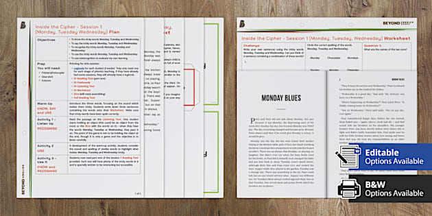 ITC Phonics Stage Five (l'enseignant a fait) - Twinkl