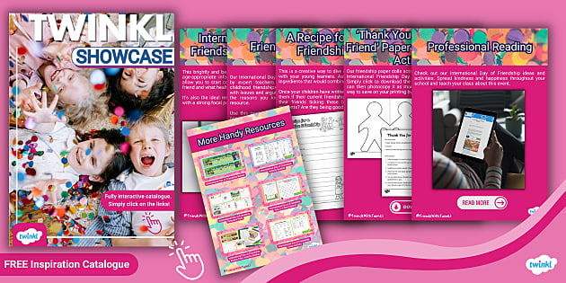 FREE! - Twinkl Showcase International Day of Friendship