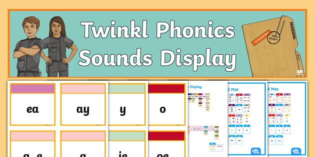 Codebreakers Level 5 Growing Sounds Display Pack - Twinkl