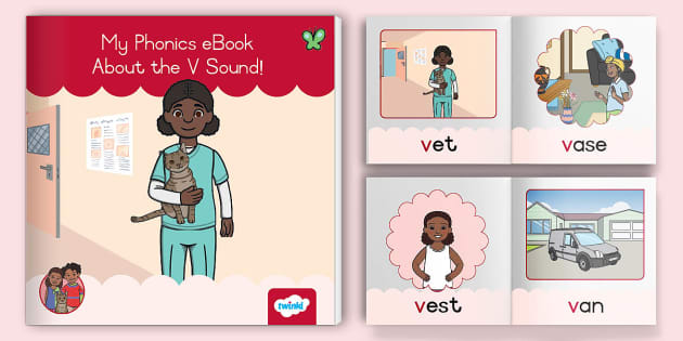 Grade R Phonics eBook: V Sound (Teacher-Made) - Twinkl