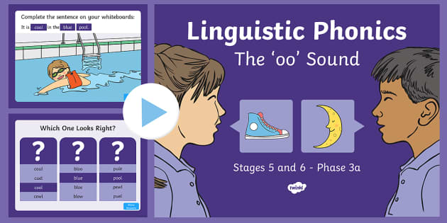 Northern Ireland Linguistic Phonics Stage 5 and 6 Phase 3a, 'oo' Sound