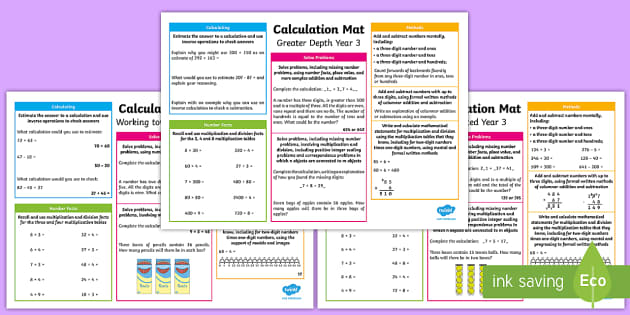 Year 3 Addition Subtraction Multiplication And Division Differeniated Year 3 Addition Subtraction Multiplication And Division Differeniated