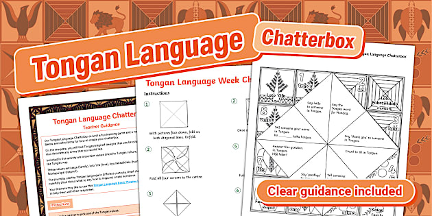 Tongan Language Chatterbox