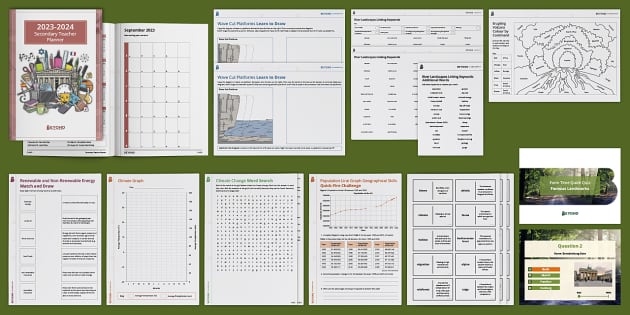 FREE! - Trainee Secondary Teacher Starter Pack: Geography 2023-2024