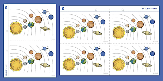 The Solar System KS3 Illustration | Beyond - Twinkl