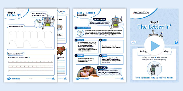 Twinkl Handwriting Scheme: Step 2 Letter 'r' Pack - Twinkl