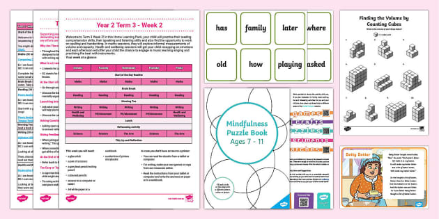 FREE! - Year 2 Term 3 Week 2 Remote Home Learning Pack