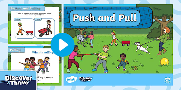 Push and Pull Powerpoint (teacher made) - Twinkl