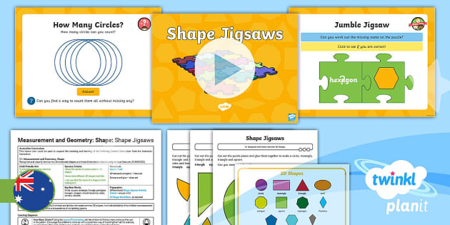 Year 1 Shape: 2D Shapes Lesson 2