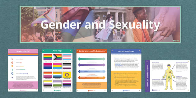 Gender and Sexuality Display Pack | Secondary RSE | Beyond