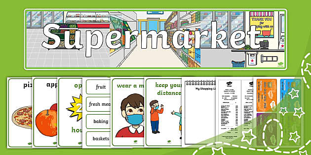 Supermarket Role-Play Pack (teacher made) - Twinkl