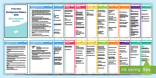 EYFS Development Matters 2020: Birth to Reception & ELGs EYFS Development Matters 2020: Birth to Reception & ELGs
