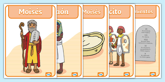 Pósters: La vida de Moisés (professor feito) - Twinkl