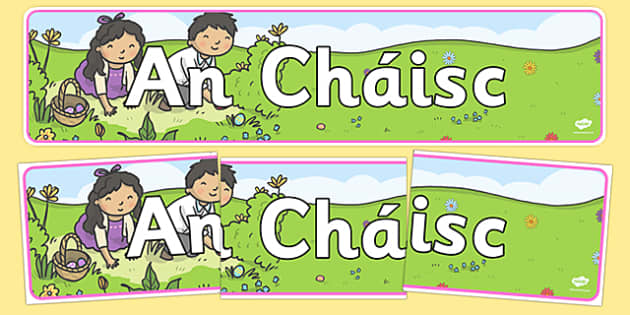 Meirge Taispeána: An Cháisc (teacher made) - Twinkl