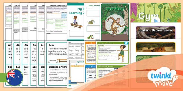 Twinkl Move PE - Foundation Gymnastics: Unit Pack - Twinkl