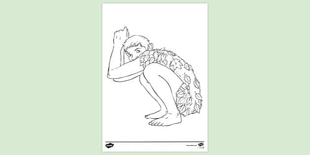 Ghillie Dhu Colouring | Colouring Sheets (teacher made)