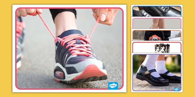 Types of Shoes Photos (teacher made) - Twinkl