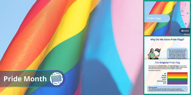 Pride Flags PowerPoint and Matching Activity | RSE | Beyond