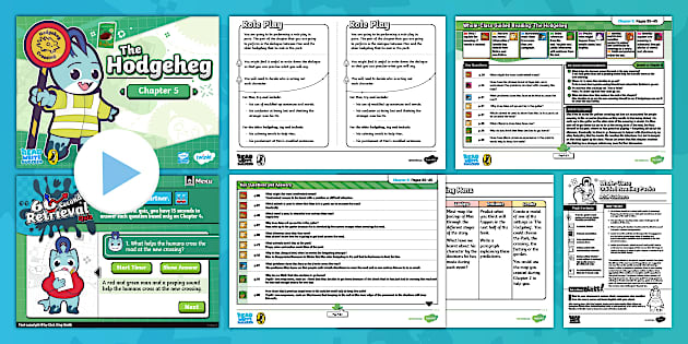 FREE! - The Hodgeheg Whole-Class Guided Reading Pack: Chapter 5 [LKS2]