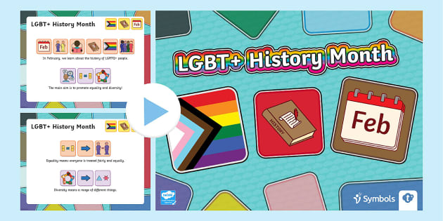 Twinkl Symbols: LGBT+ History Month PowerPoint - Twinkl
