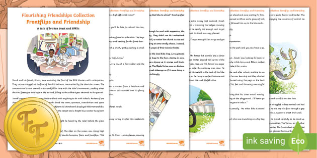 Frontflips and Friendship Short Story Flourishing Friendship