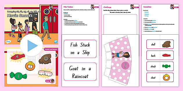 Phonics: Level 3: Week 12: Lesson 2 Recap (teacher made)