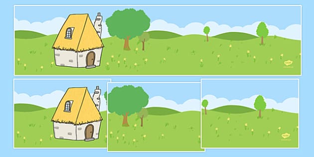 Farm Themed Small World Background - Twinkl