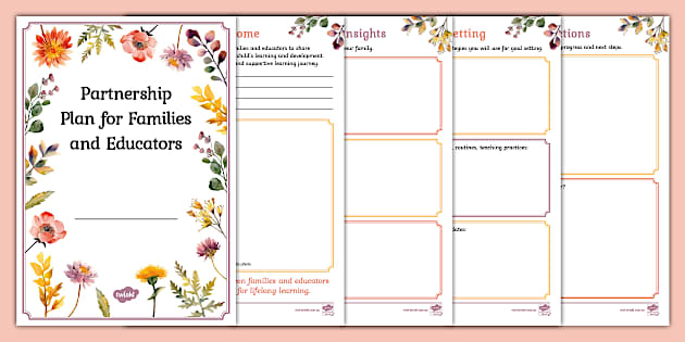 Partnership Plan for Families and Educators - Twinkl