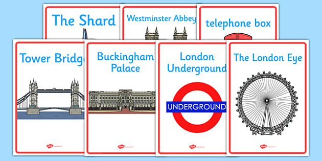 London illustrierte Poster (teacher made) - Twinkl