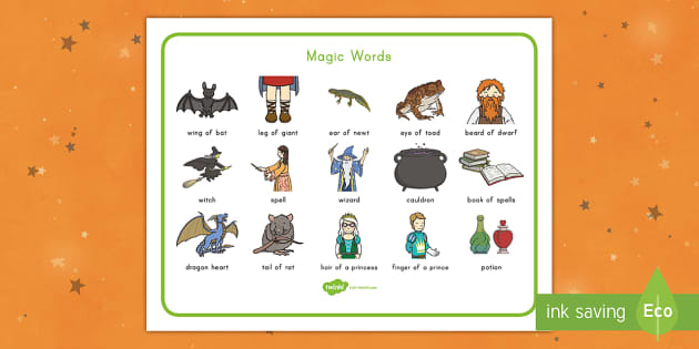 Halloween Magic Word Mat | Pre-K to 2nd Grade | Twinkl